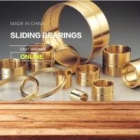China Oil & Grease Sleeve Bushings A Full Range Of Groove Styles Flange Bronze Bearings for sale