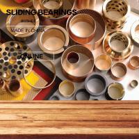 China Oil & Grease Sleeve Bushings A Full Range Of Groove Styles Flange Bronze Bearings for sale