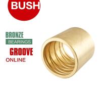 China Oil & Grease Sleeve Bushings A Full Range Of Groove Styles Flange Bronze Bearings for sale