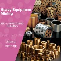 China Heavy Equipment / Mining MFG Bushes Tight Tolerance Precision Manganese Bronze Flanged Bronze Graphite Plugged Bushings for sale