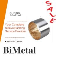 China Engineering / Bimetal Bushings / Material Cupb10sn10 & Cusn6zn6pb3 Track Roller Bushes for sale