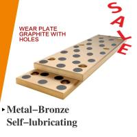 China CNC Bronze Steel & Self Lubricating Wear Plates Inch Oilimpregnated Graphite Plugs for sale