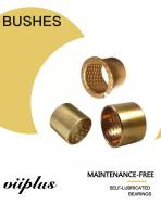 China Cylindrical Bushes Bronze Plain Sleeve Bearings With Grease Reservoirs Oil Holes for sale