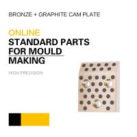 China Mould DME Standard Elements Bronze Graphite Cam Plate For Injection & Die Casting Moulds for sale