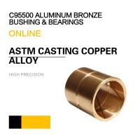 China C95800 Aluminum Bronze Bearing ASTM UNS / SAE Casting Copper Alloy Bushing & Plate for sale
