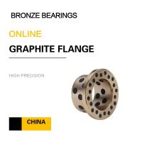 China EN Copper Alloy Bearing | CuZn25Al6Fe3Mn3 Graphite Sleeve Brass Bushing for Chain Conveyors for sale