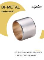 China Connecting Rod Bimetal Sleeve Bushes Steel CuPb30 with Lubricating Grooves 700 for sale