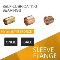 China Bronze Wrapped Flanged Bearings | CuSn8 for sale