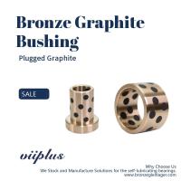 China SOB Customized Self Lubricating Bronze Bushing With Graphite Sleeve Flange & Thrust for sale