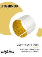 China Sleeve Acetal Plastic POM Plain Bearings Grease - Lubricated Composite Bushings for sale