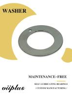 China Customized Plate High Hardness 304 Steel  Coated Washer for sale