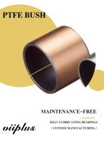 China Metric Sized Cylindrical Bearings - Steel Bronze  Split Bushings | Self-Lubricating Bearings for sale