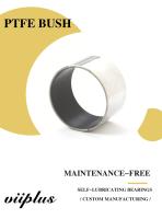 China Metric Sized Cylindrical Bearings - Steel Bronze  Split Bushings | Self-Lubricating Bearings for sale