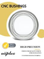 China High Precision CNC Bushing For Oil & Gas , Mining & Earthmoving Industries for sale