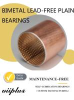 China SAE797 Steel With Cupb10sn10 Bimetal Sleeve Bearing Indents Oil Or Grease Welded Joint for sale