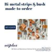 China Strips & Plates Bimetal Bearing Bushes , Steel backed bronze, china supplier, CuPb10Sn10 for sale