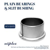 China Steel-Backed Lined Sleeve PTFE, BEARING for sale