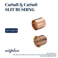 China Metric Sizes Standards Bronze Gleitlager Split Bushing CuSn8 50x55x30 BMZ 5030 for sale