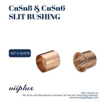 China Metric Sizes Standards Bronze Gleitlager Split Bushing CuSn8 50x55x30 BMZ 5030 for sale