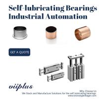 China Straight Self Lubricating Plain Bearing / Bushings For Cylinder & Automatic Guide Rail for sale