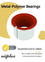 China Metal-Polymer Self-Lubricating Bearing Solutions | Hydraulic Components for sale