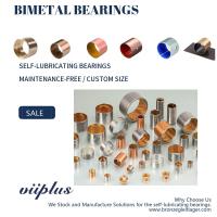 China CuPb10Sn10 SAE792 bimetal bearings ISO3547 DIN1494 For Heavy Duty Vehicle for sale