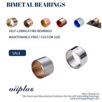 China Durable CuSn6Zn6Pb3 Bimetal Bearing Bushes , Metric Size - Imperial Size for sale