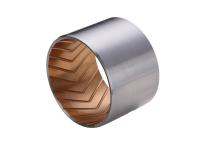 China Durable CuSn6Zn6Pb3 Bimetal Bearing Bushes , Metric Size - Imperial Size for sale