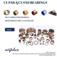 China CuSn8P Wrapped Bronze Bearings Bronze Washer & Copper Gasket High Load for sale