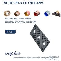 China S45C Oilless Slide Plate , Self Lube Wear Plates Special Steel Graphite for sale