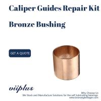 China Caliper Guides Repair Kit Bronze Sleeve Bushings , Flanged Bronze Bushings for sale