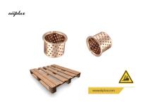 China Tin Phosphor Bronze Sleeve Bushings CuSn8 & CuSn6.5 Material 090 092 Type for sale