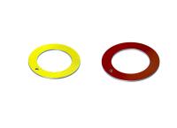 China Flat Bronze Gleitlager Washer Gasket POM Coated Steel Composite For Heavy Industry for sale