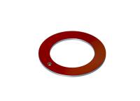 China Customized Thinkness Bronze Gleitlager  Washer Steel Backed Metric Size for sale