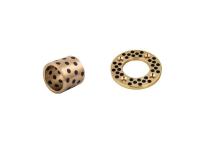 China CuZn25AI5Mn4Fe3  Material JDB Oilles Bushing Based On  Standard for sale