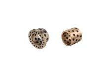 China Flange Collar Bronze Plugged Bearings , Self Lubricating Bearing Metric Size for sale