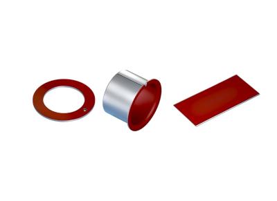 China Metal-Polymer Plain Bearings,Steel back + Porous  Bronze Sinter + for sale