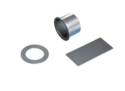 China WC10 Thrust Washers Self Lubricating Plain Bearing  Lined 20-10-1.5mm for sale