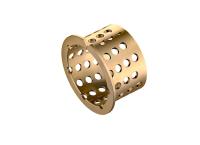 China Long Life Flanged Bronze Bushings 5050 ID50* OD55*65 Flange * L50mm for sale