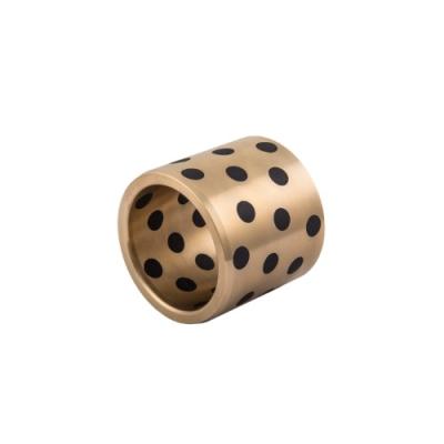 China Oilless Bushes Plugged Graphite Bronze Straight & Flange Type for sale