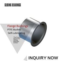 China Tin Or Copper Plating Dry Bushings Bronze Gleitlager Straight & Shoulder ISO 3547 for sale