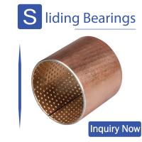 China 800 Bimetal Bearing Bushes CuPb10Sn10 Thin Walled Graphite Self - Lubricating for sale