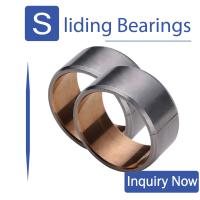 China JF800 JF720 Grooves Split Type Bimetal Bearing Bushes Maintenance - Free for sale