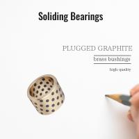 China Plain Manganese Bronze Bushings With Graphite Plugs for sale