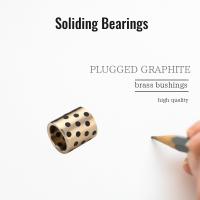 China Plain Manganese Bronze Bushings With Graphite Plugs for sale