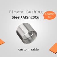 China Steel + AISn20Cu , Bimetal Bearing Bushes , china supplier, high quality, Copper Plating/Tin Plating for sale