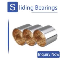 China Steel backing with CuPb10Sn10  JF-800 Bimetal Bushes Inch Sizes Ball shaped Oil sockets for sale