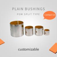 China POM Indents Self Lubricating Plain Bearing Bronze Metal Polymer Bearings Inch Custom Size for sale