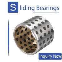 China Steel And Copper Inlaid Bronze Gleitlager Bearings For Metallurgical Machinery for sale