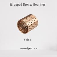 China Rolled Tin Bronze Perforated Bushings | CuSn8 Sliding Bushing Oil Perforations for sale